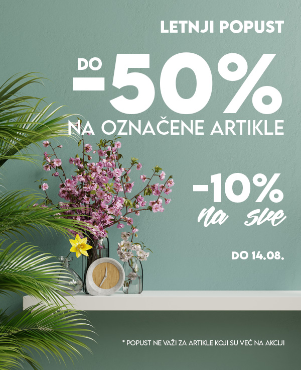 VELIKI LETNJI POPUST - JOŠ 10 DANA! | NOVO LUX